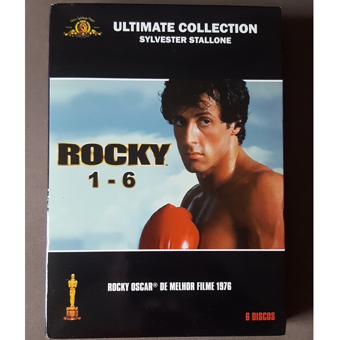 Box DVDs - Rocky Ultimate Collection - 6 filmes | Shopee Brasil