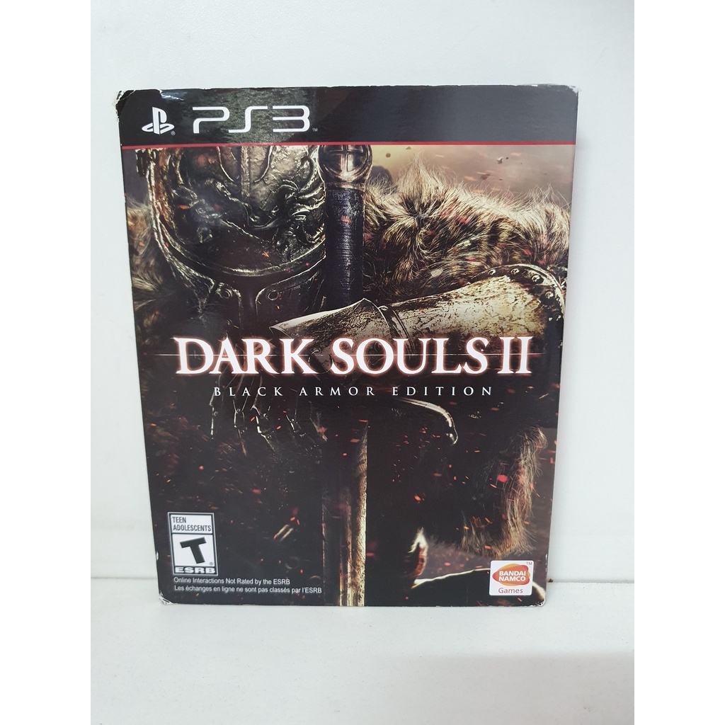 Dark Souls II Black Armor Edition - PS3 - Original - Fisico | Shopee Brasil