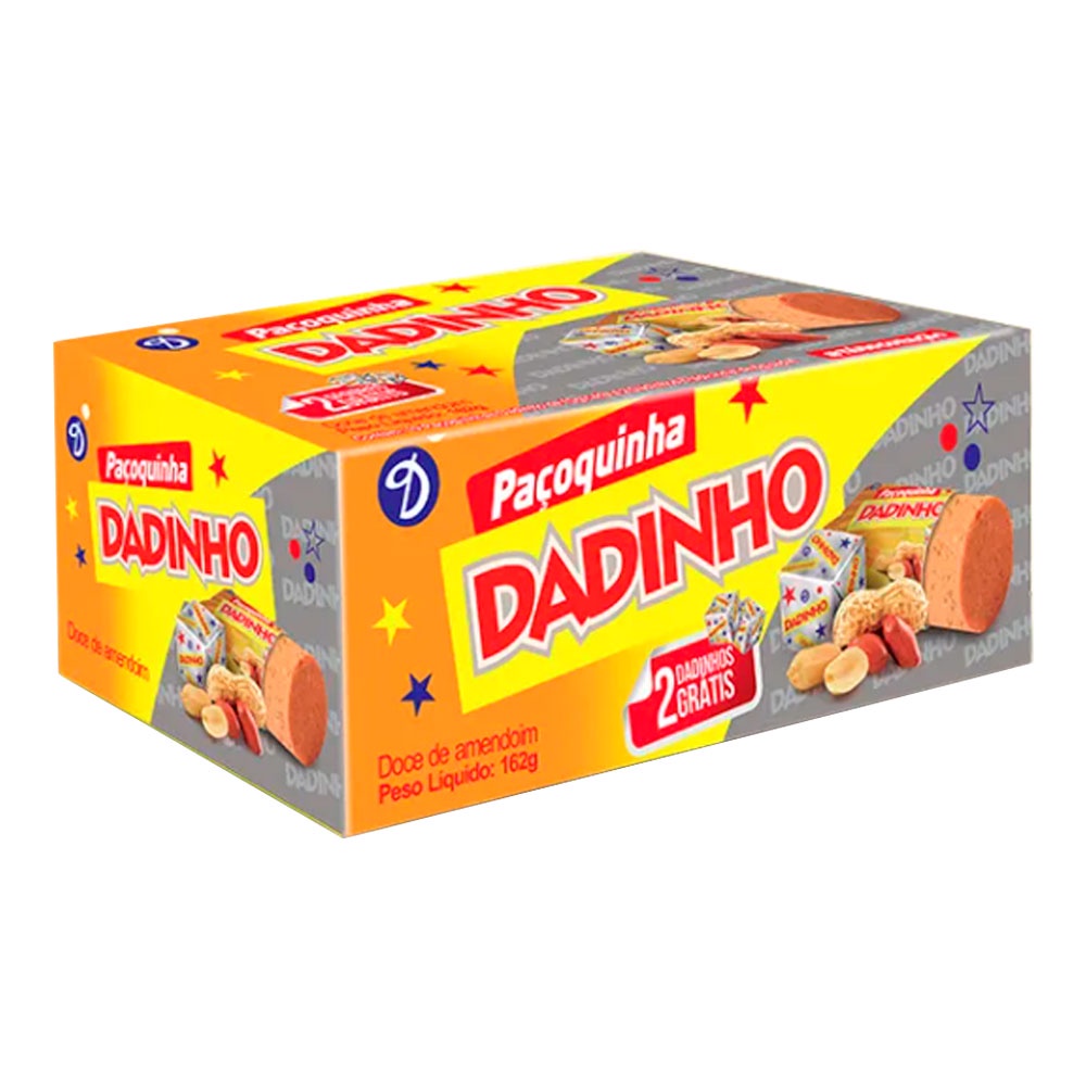 Dadinho Paçoquinha Rolha 162g - Dizioli | Shopee Brasil