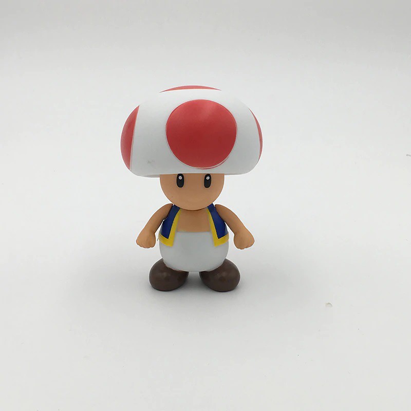 Boneco Toad Super Mario Cogumelo Action Figure - Novo | Shopee Brasil