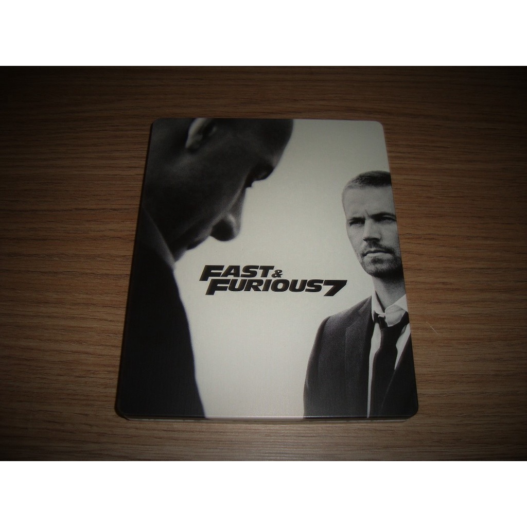 BLU-RAY Fast & Furious 7 / Paul Walker Edition / STEELBOOK (TW) áudio e ...