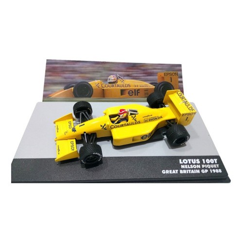 Miniatura Lotus 100t Nelson Piquet 1988 Gp Inglaterra - 1/43 | Shopee Brasil