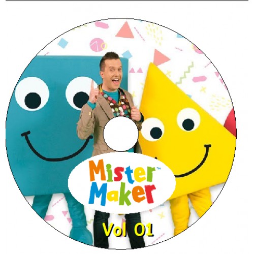 12 DVDs - Mister Maker 1a, 2a e 3a Temporada | Shopee Brasil