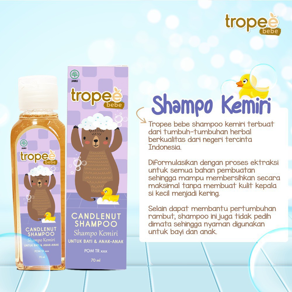 Tropee Bebe Shampoo 100ml | Shopee Brasil