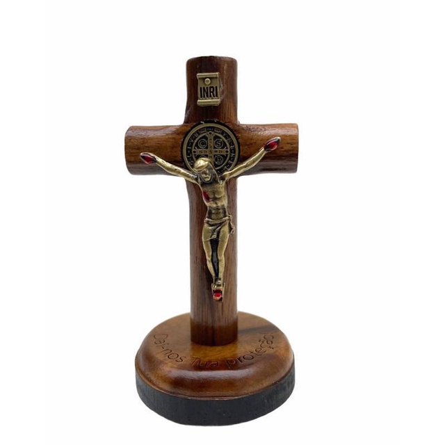 Crucifixo Painel De Carro Cruz Madeira 7cm | Shopee Brasil