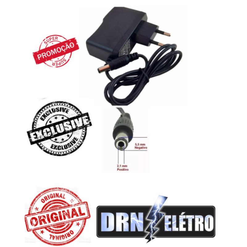 fonte 12v 1a bivolt (50 peças ) | Shopee Brasil