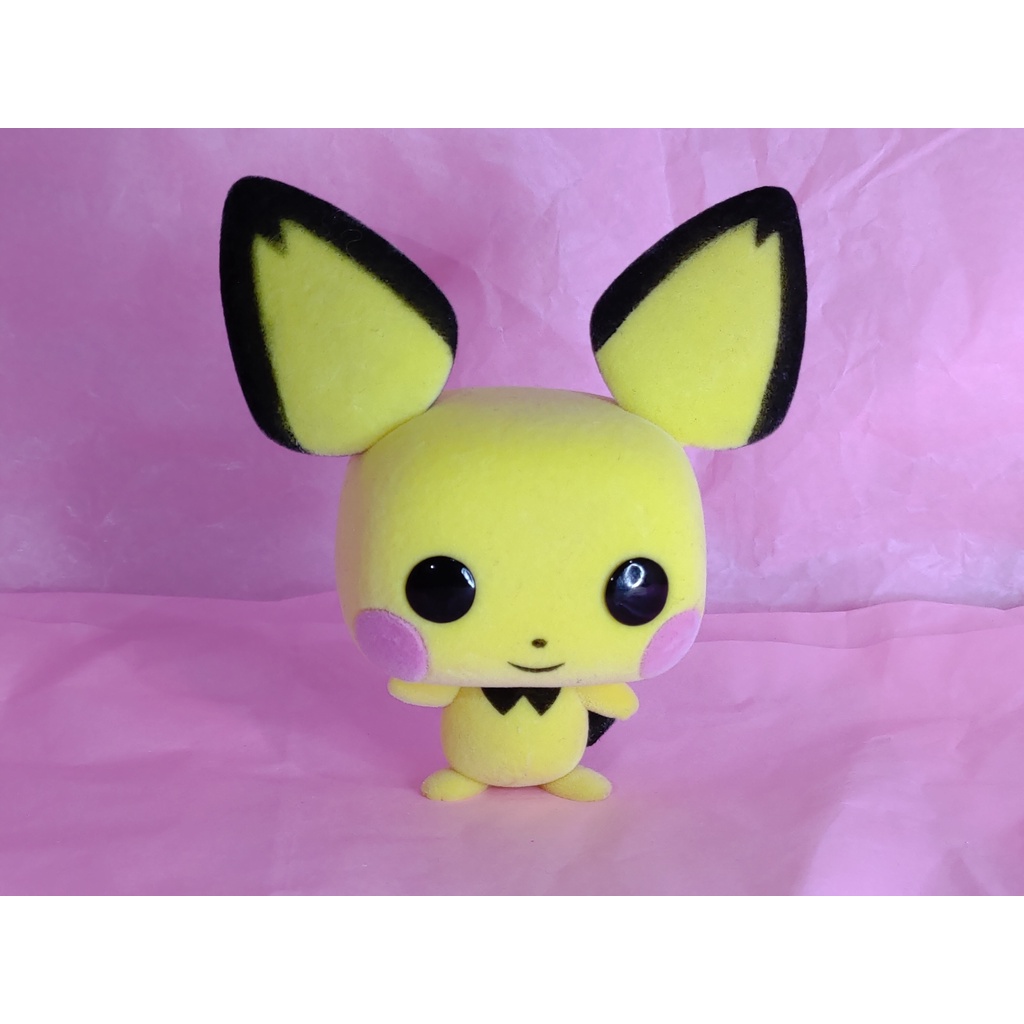 Funko Pop Pokémon - Pichu flocked/flocado #579 (loose) | Shopee Brasil