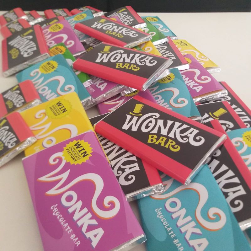 Chocolate Fantástica Fábrica de Chocolates Wonka - 90g - Escorrega o Preço