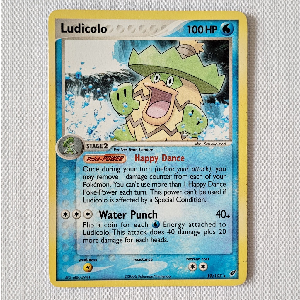 Carta Antiga Pokemon Ludicolo 19/107 Rare Ex Deoxys Original Card ... Carta Antiga Pokemon Ludicolo 19/107 Rare Ex Deoxys Original Card ...