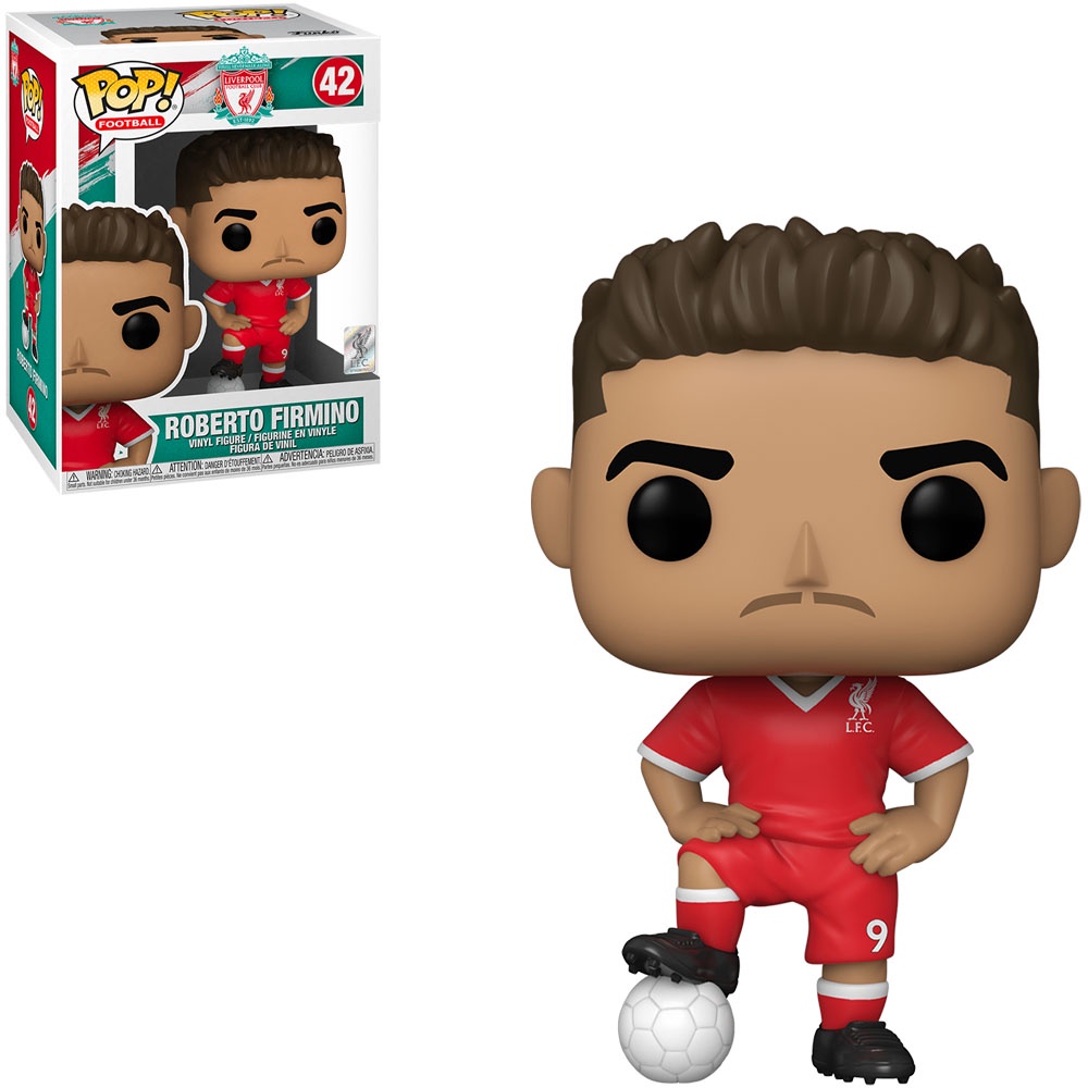 Funko Pop Football - Futebol - Liverpool - Roberto Bobby Firmino - 42 ...