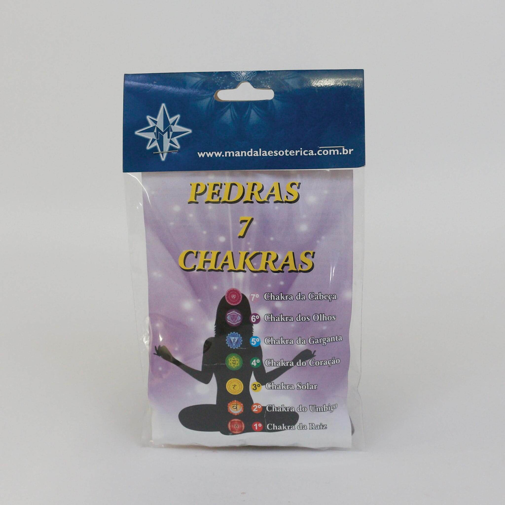 Kit Pedras dos 7 Chakras fortalecimento e purificação | Shopee Brasil