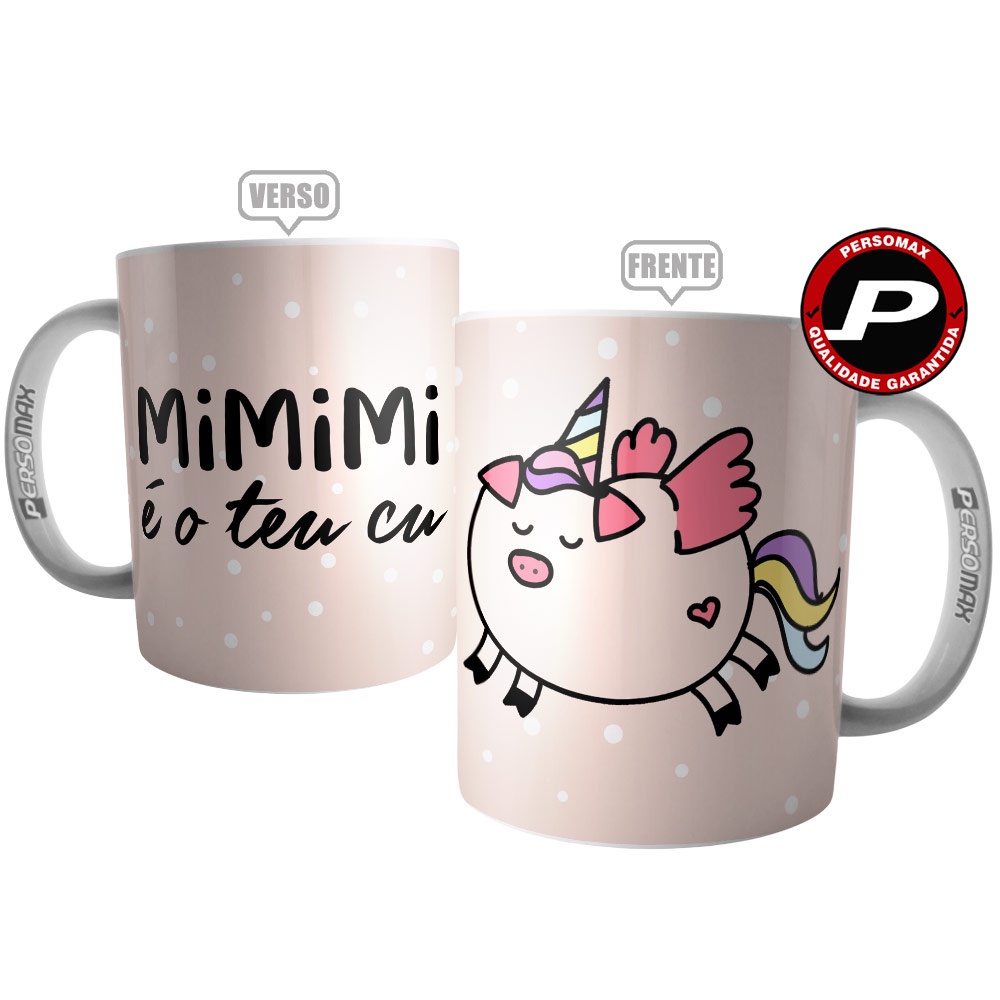 Caneca Meme Mimimi é o Teu CU | Shopee Brasil