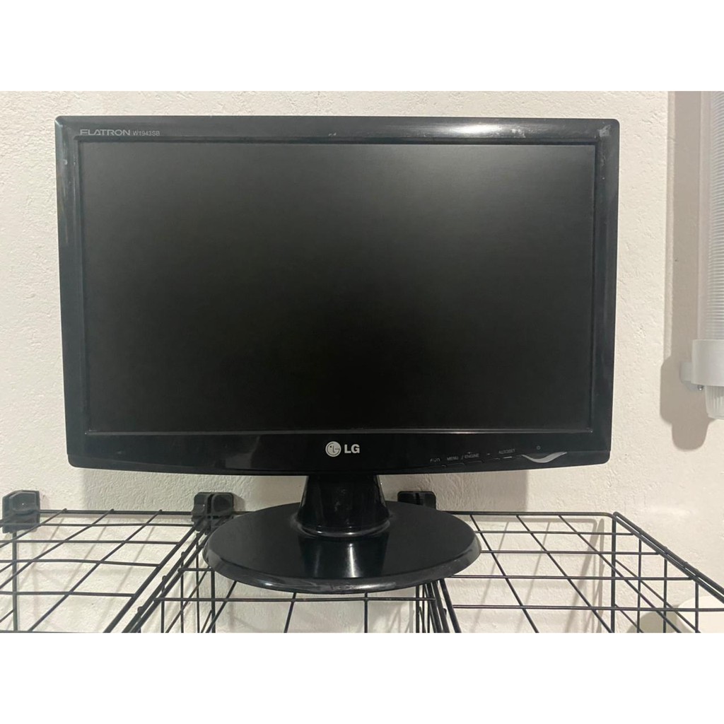 Monitor De 19¨polegadas Widescreen - Usado | Shopee Brasil