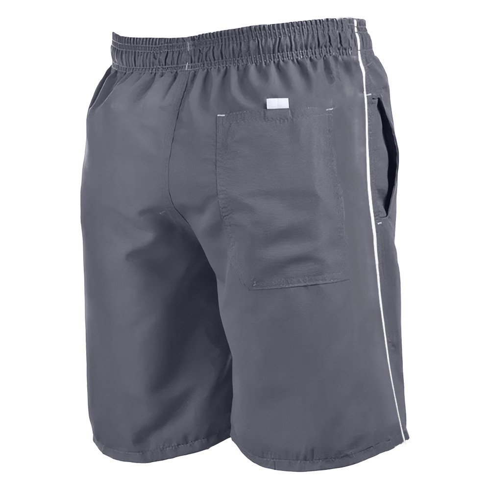 Bermuda, Tactel Leve, Caminhada, Adulto Com Elástico, Cordão E 3 Bolsos ...