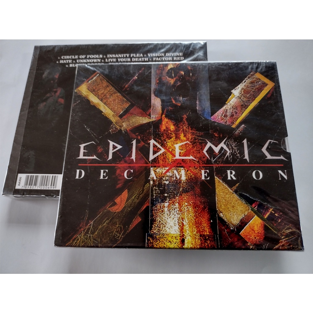 Cd Epidemic – Decameron – Slipcase novo e lacrado | Shopee Brasil
