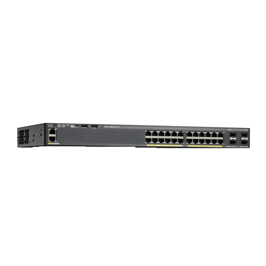 Switch Cisco Catalyst 2960X Series 24 Portas Giga WS-C2960X-24TS-LB V05 ...