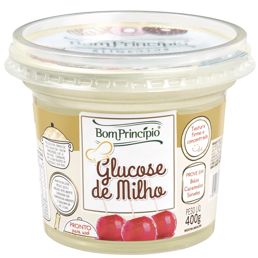 Xarope de Glucose de Milho Bom Principio 400gr | Shopee Brasil