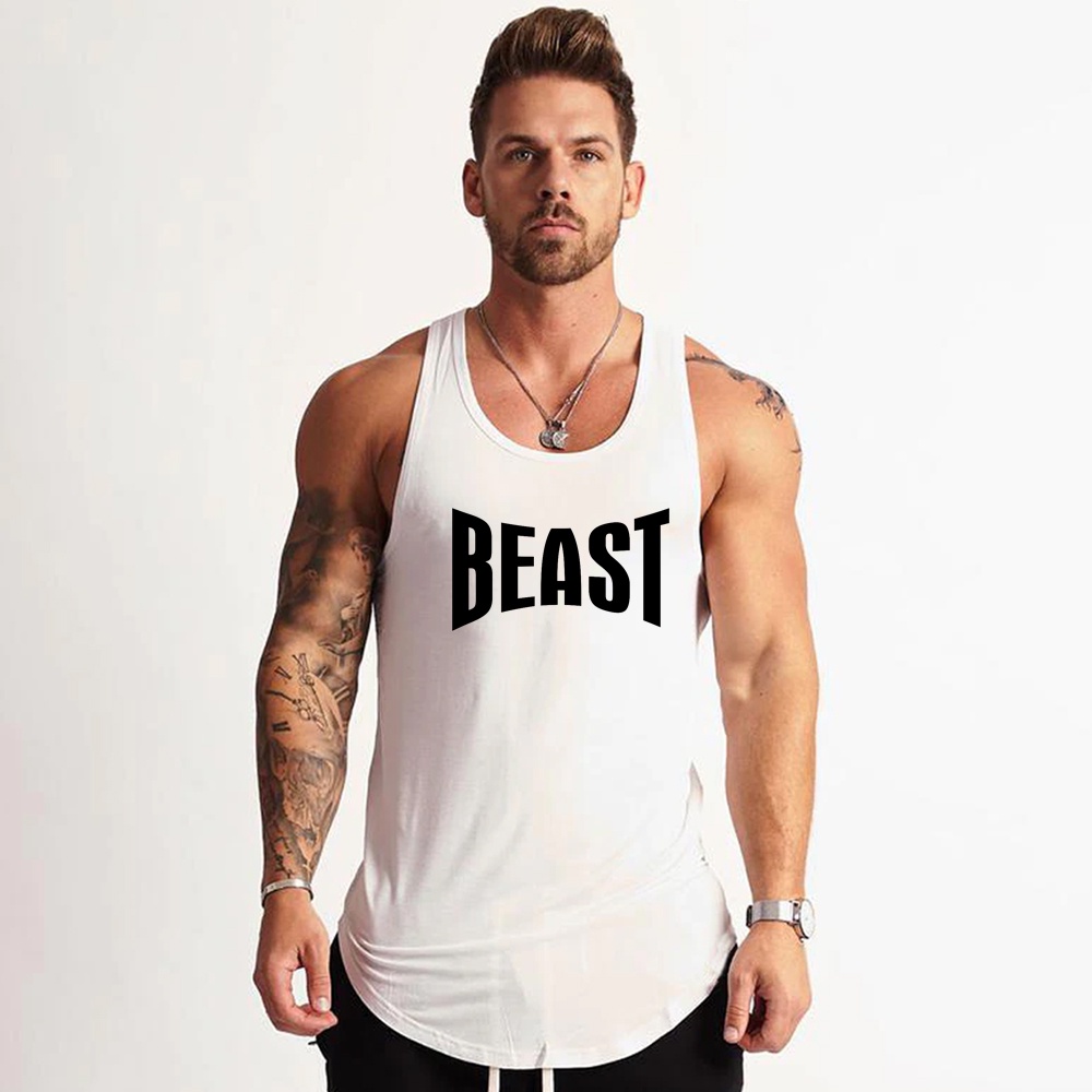 Regata Masculina Td Beast Mode Fitness Academia Treino Leve Confortavel ...