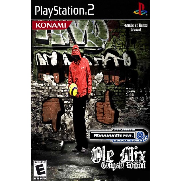Winning Eleven 8 Ole Mix Gangsta Edition - Playstation 2 | Shopee Brasil