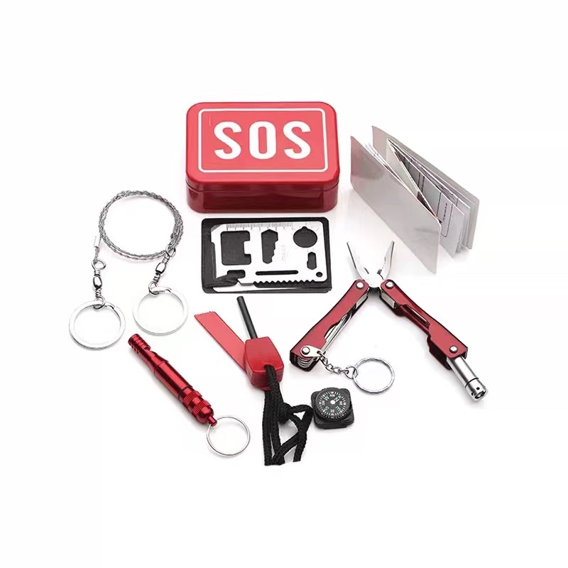 Kit Sobrevivência Sos Selva Escoteiro Emergência + Cartão | Shopee Brasil