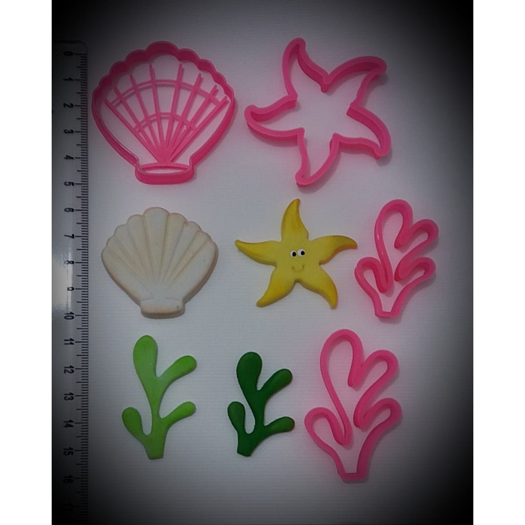 Cortador fundo do mar 5cm | Shopee Brasil