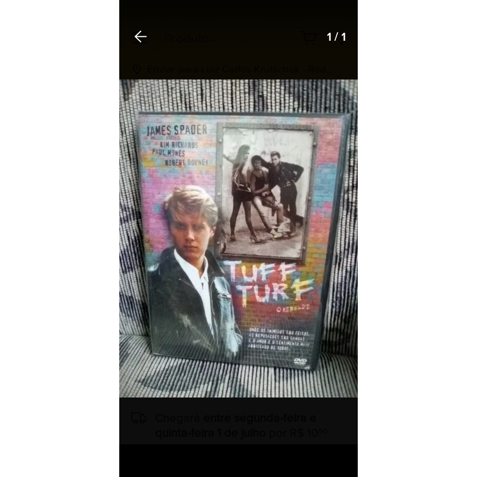 Dvd Tuff Turf Luigiss | Shopee Brasil