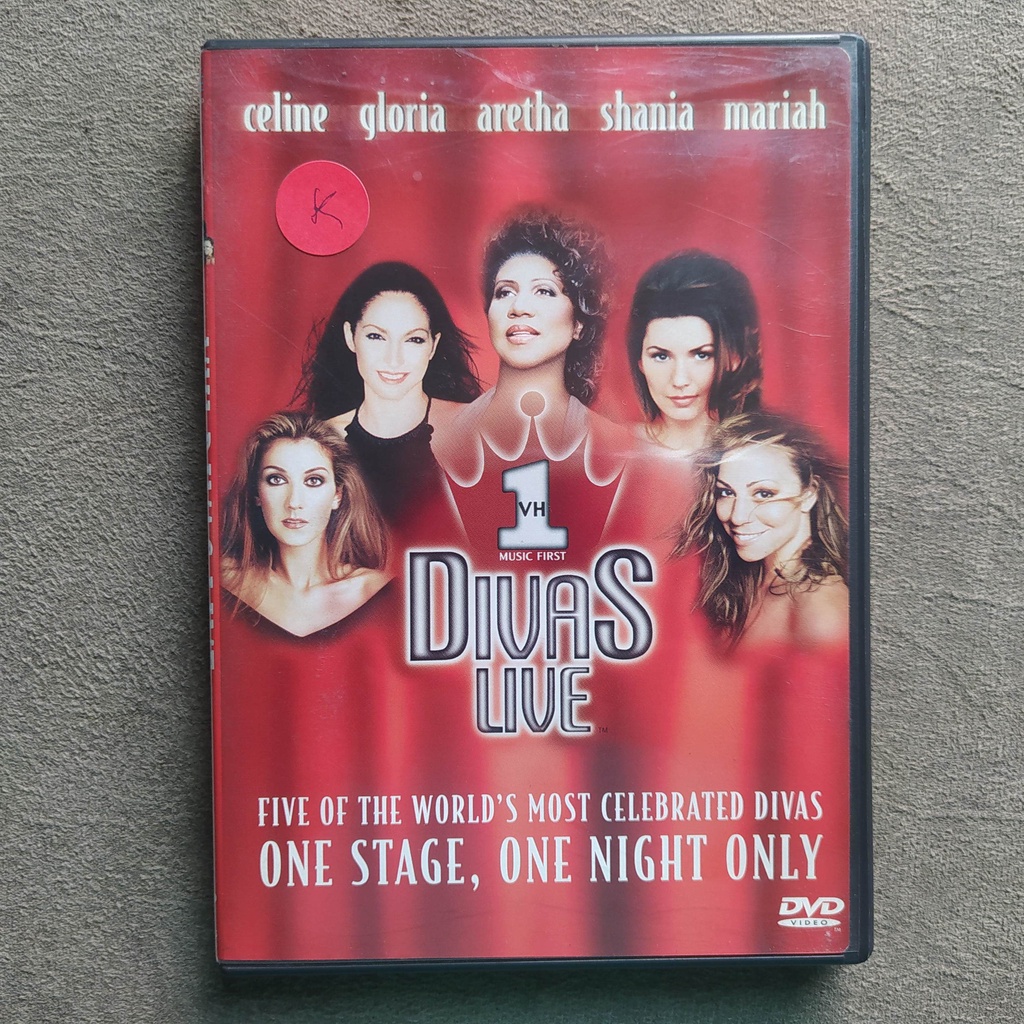 Dvd Divas Live Importado Mariah Carey Celine Dion Aretha Franklin Gloria Estefan Shania Twain ...