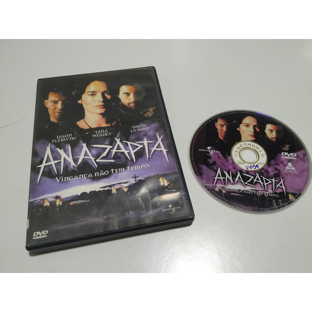 DVD Anazapta Filme de epoca Peste Negra Original Seminovo | Shopee Brasil