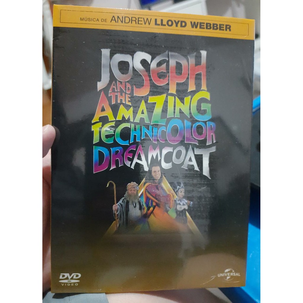 dvd joseph and the amazing dreamcoat lacrado com luva | Shopee Brasil