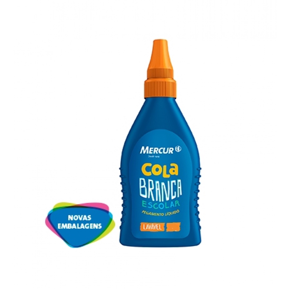 Cola Mercur Branca Escolar 90g | Shopee Brasil