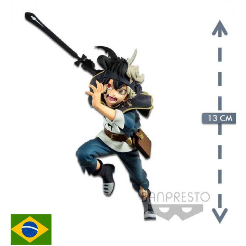 Black Clover - ASTA Action Figure | Shopee Brasil