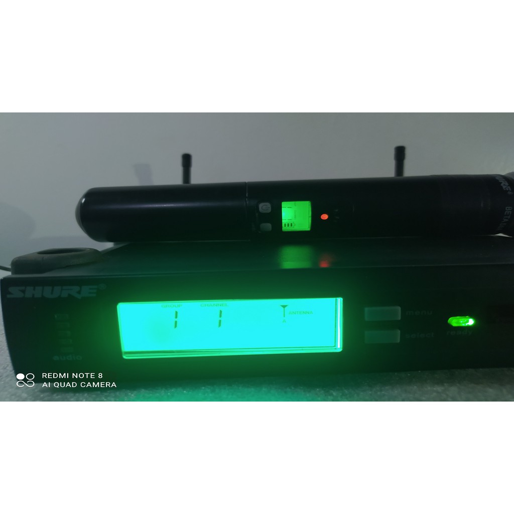Microfone Shure Sem Fio Slx24/beta58a Transmissor Receptor | Shopee Brasil
