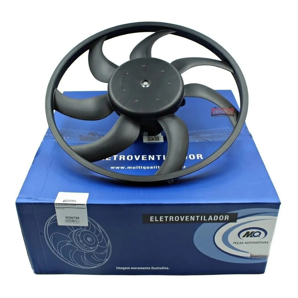 Eletroventilador Ventoinha Gol Voyage 1.0 1.6 2008../ Fox 1.0 1.6 ...