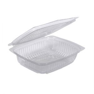 50 Embalagem retangular bipack - BP 90 para doces e salgados 500ml com tampa acoplada | Shopee ...