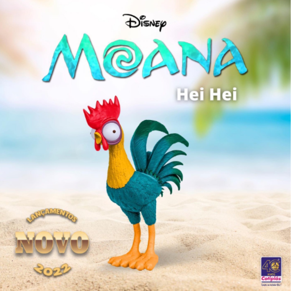 Galo Galinho Heihei Da Princesa Moana Disney 31 Cm - Cotiplás ORIGINAL ...
