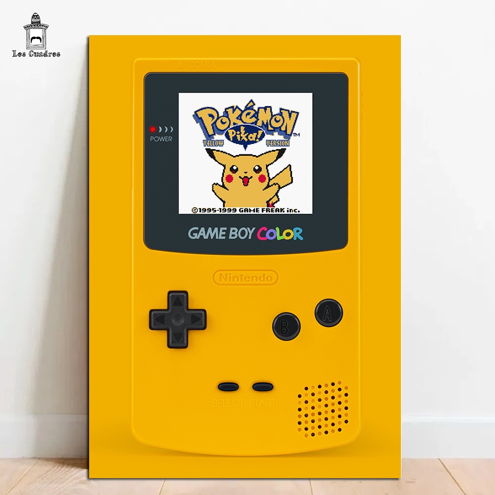 Quadro Placa Decorativa Game Boy Pokemon em MDF 28x20cm | Shopee Brasil