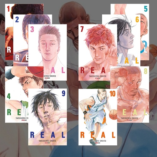 Kit: Mangá: REAL Vol.1 ao 10 lacrados e em português Panini NOVO E EM ...