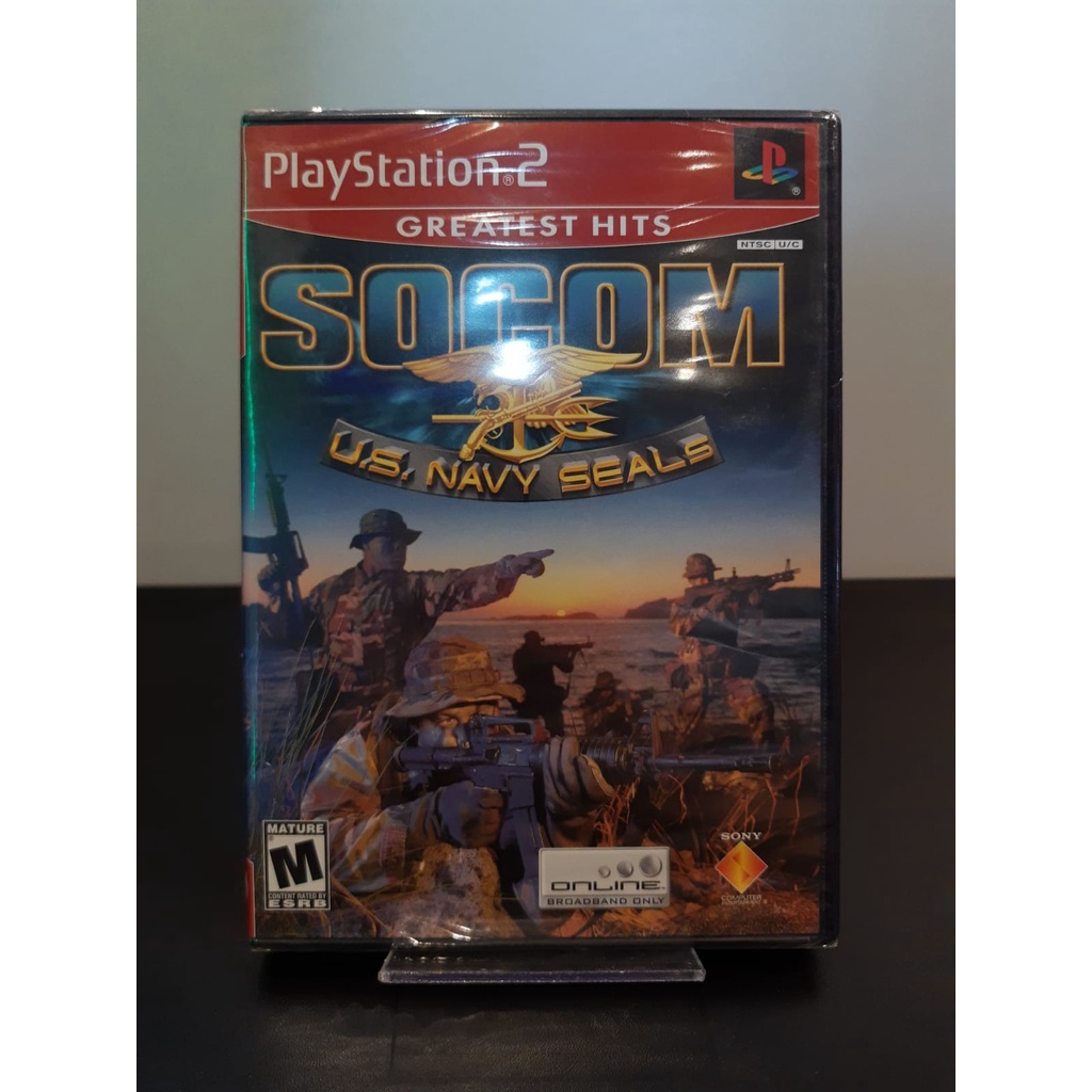 Jogo Playstation 2 - SOCOM | Shopee Brasil