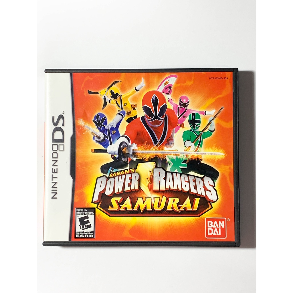 Power Rangers Samurai Nintendo DS | Shopee Brasil