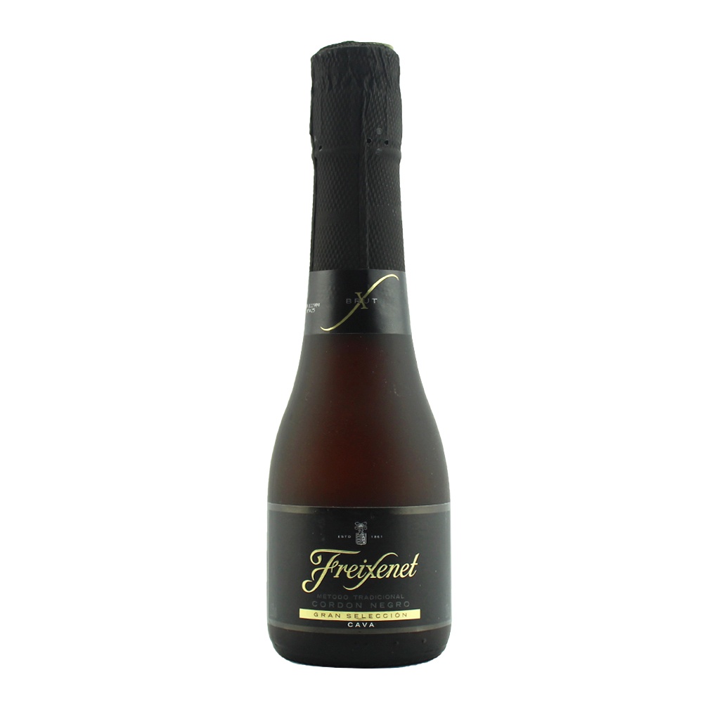 Mini Espumante Freixenet Cordon Negro Brut 200ml | Shopee Brasil