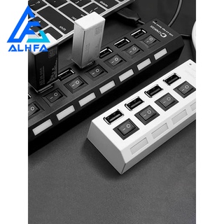 Hub Usb 2.0 7 Portas Pen Drive Teclado 480mbps Hd | Shopee Brasil