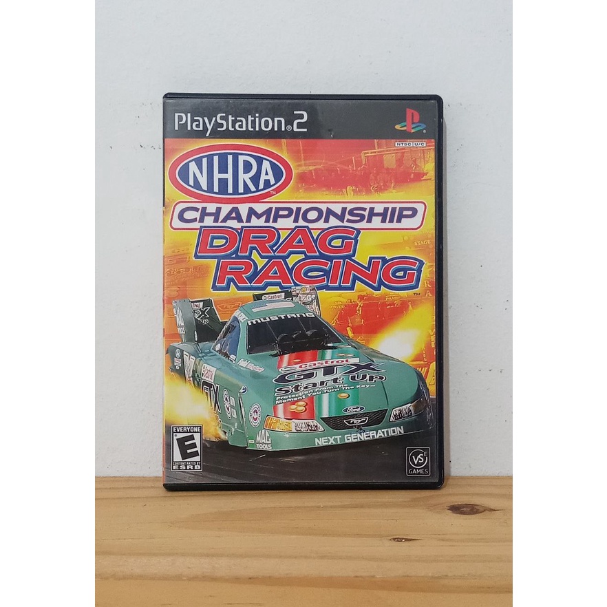Nhra Championship Drag Racing - Playstation 2 - Incompleto - Original ...