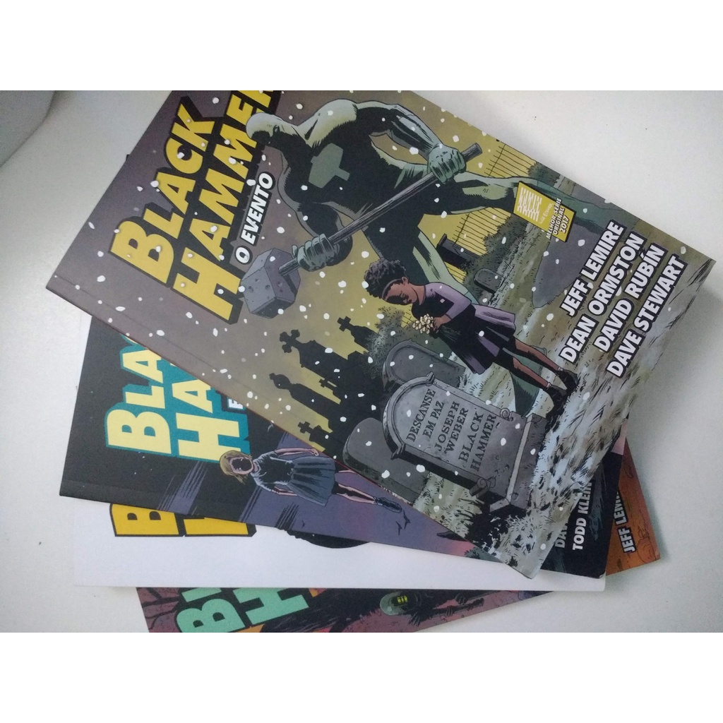Black Hammer - Vol 1 a 4 (completa) | Shopee Brasil