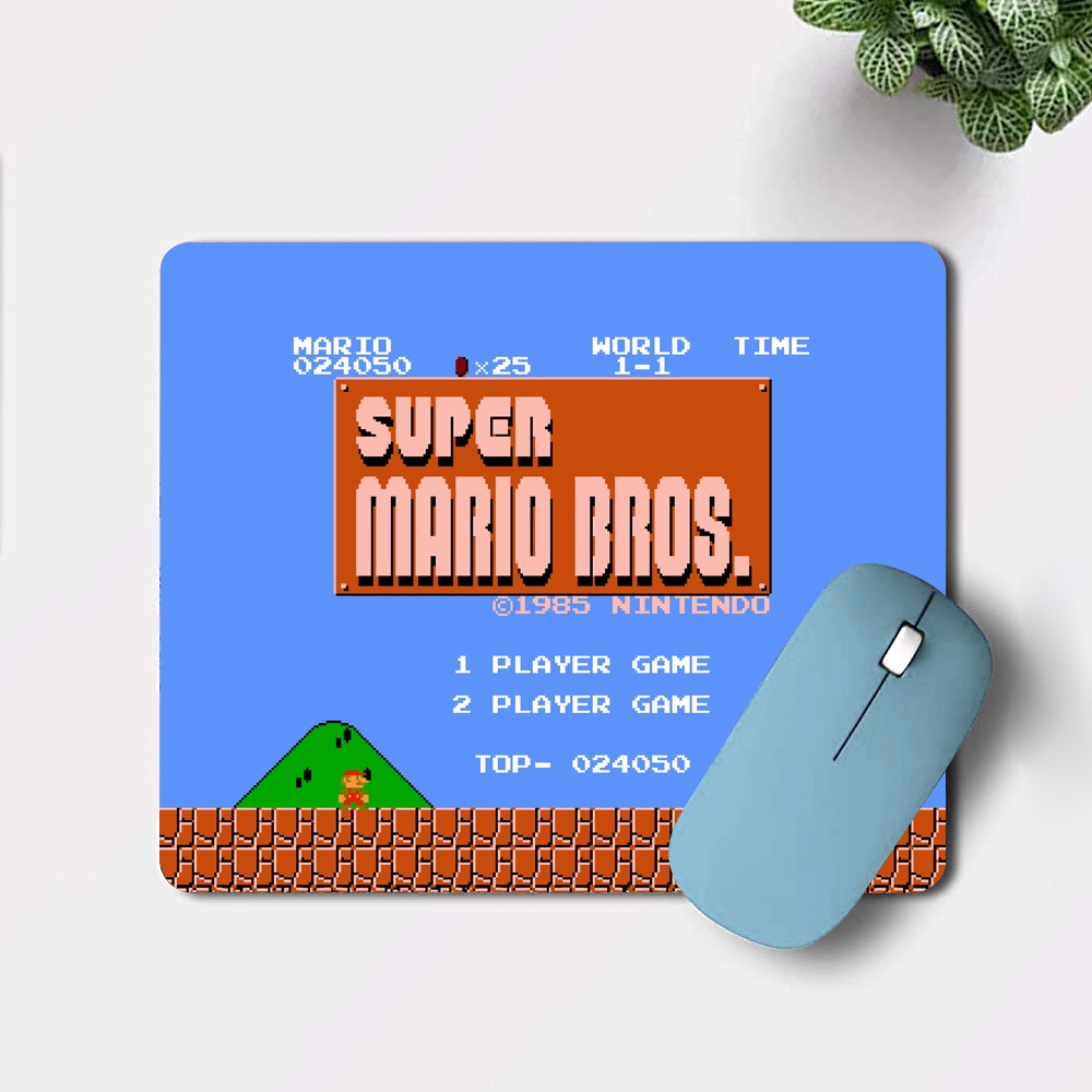 Mouse Pad Personalizado - Super Mario Bros | Shopee Brasil