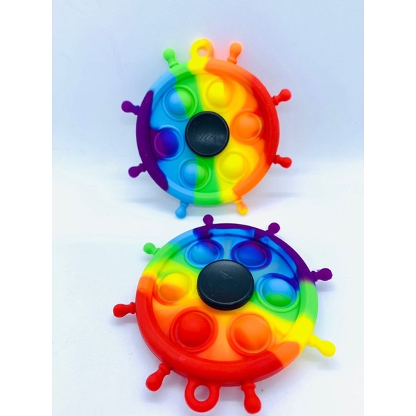 Spinner Ancora Pop It Fidget Toys Anti Stress Sensorial Spiner Rapido ...