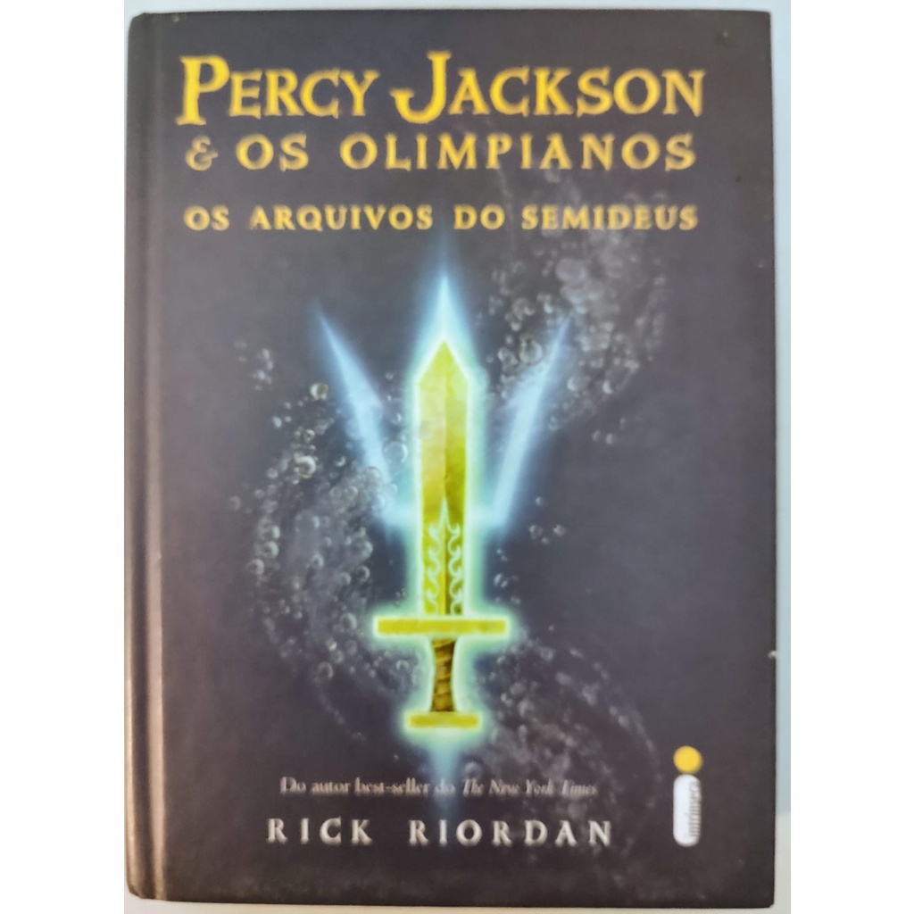 Percy Jackson E Os Olimpianos Os Arquivos Do Semideus Shopee Brasil