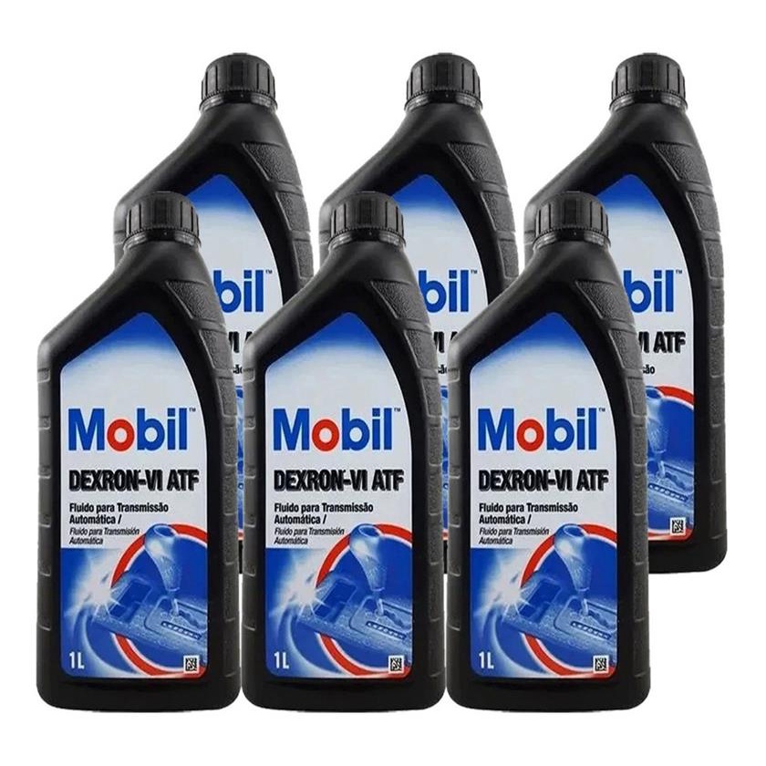Kit 6 Mobil Dexron Vi Atf Sintetico Transmissao Automatica | Shopee Brasil
