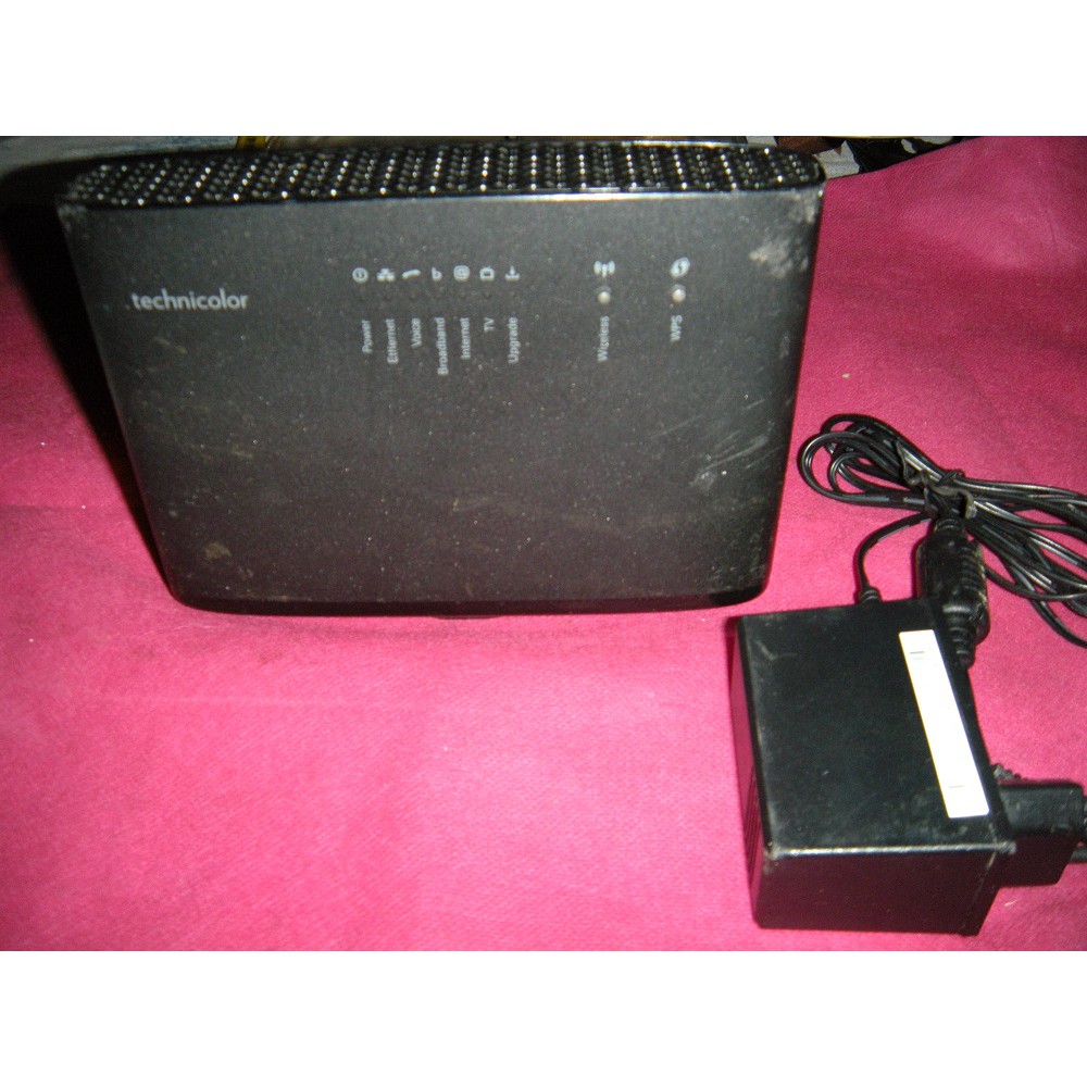 Aparelho Modem Technicolor Modelo -tg788v - V3. | Shopee Brasil