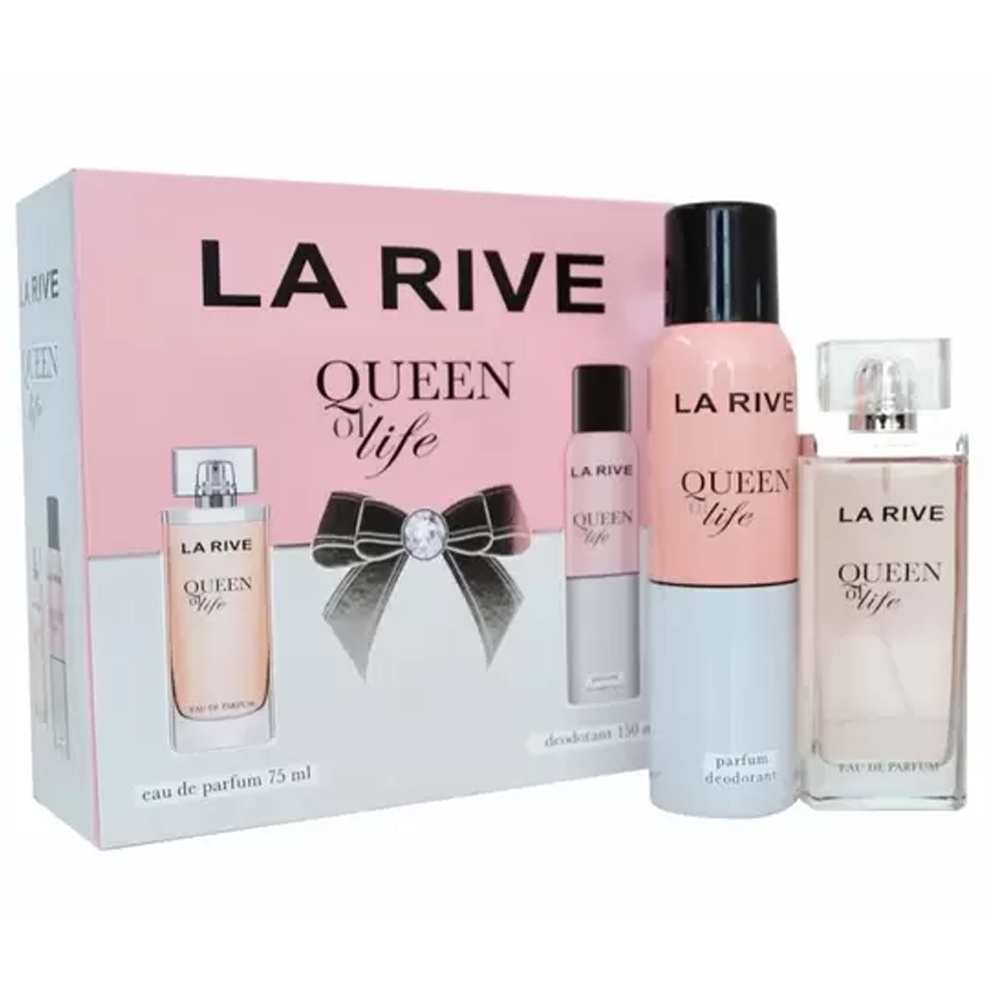 Kit perfume la rive queen of life eau de parfum + desodorante 75ml ...