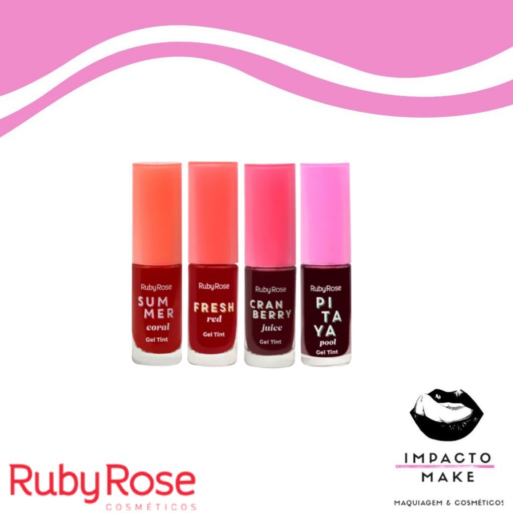Gel Tint Ruby Rose | Shopee Brasil